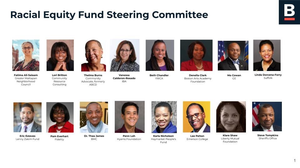 Boston Racial Equity Fund Steering Committee announced | Boston.gov